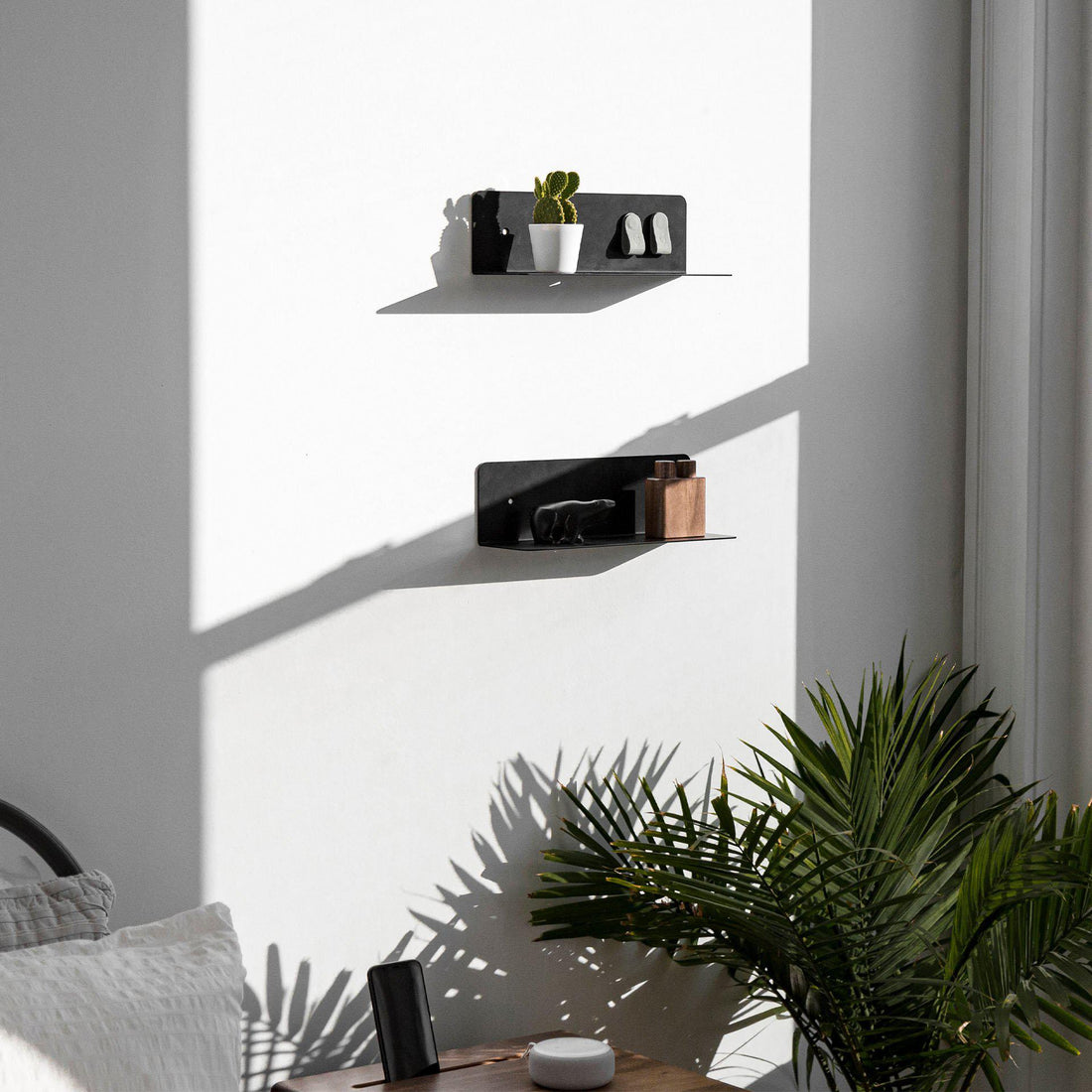 Mini Wall Shelf - Black Metal – ARTIFOX